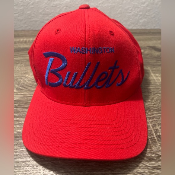 Mitchell & Ness | Accessories | Washington Bullets Script Hat Mitchell ...